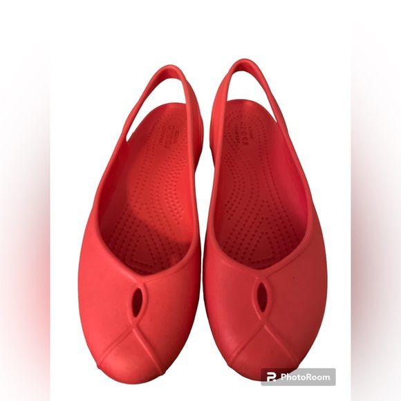 CROCS | Shoes | Crocs Olivia Ii Coral Flat | Poshmark